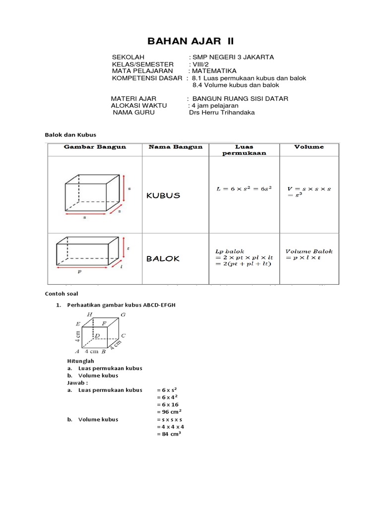 Bahan Ajar BRSD 2 | PDF