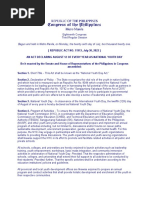 Youth in Nation-Building Act (RA 8044) | PDF | Taxes | President Of The ...