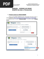 Acesso ao SIGP: Novas Orientações 2024 | PDF | Gestão de recursos ...