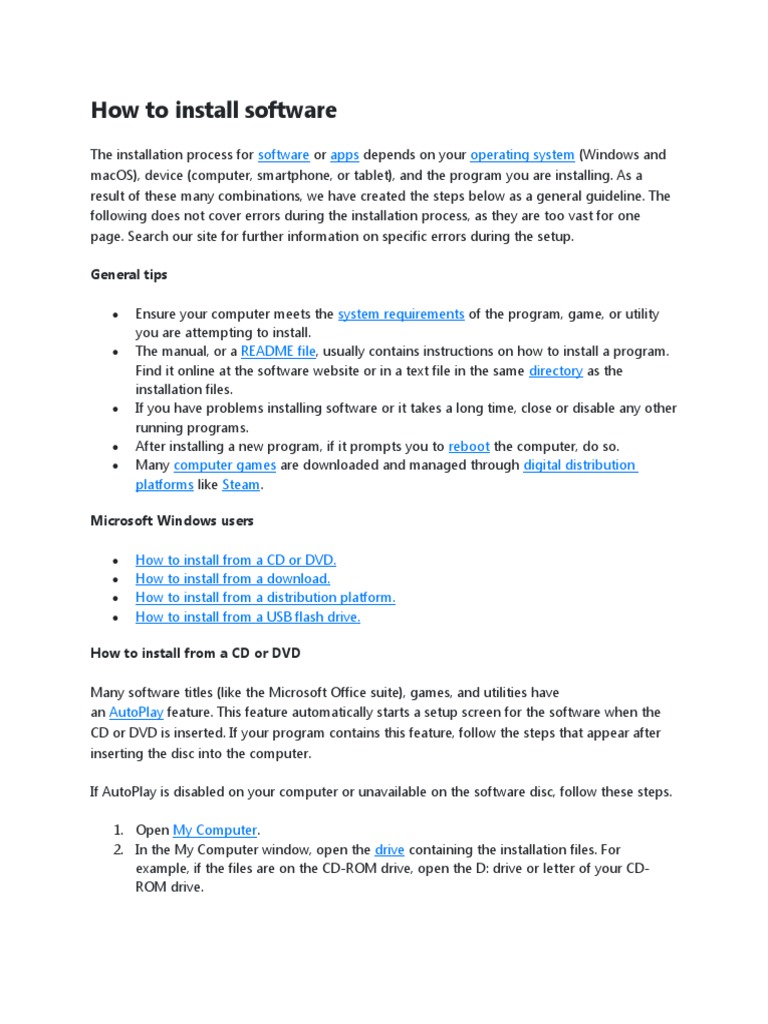 Topic 3 | PDF | Installation (Computer Programs) | Computer File