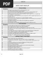 Warehouse Audit Checklist | PDF | Warehouse | Forklift