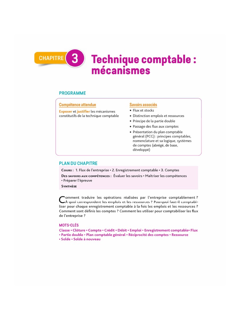 DCG 9 Chapitre3 | PDF