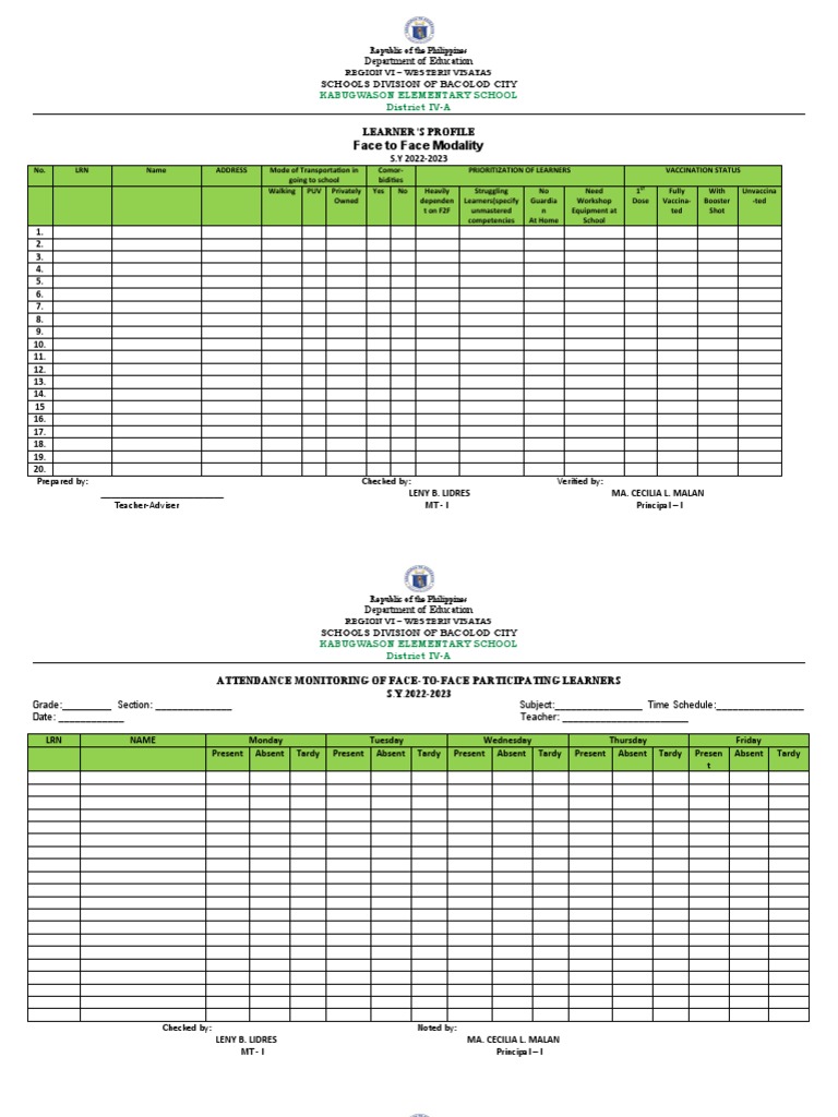 Attendance Monitoring Tool Ssat | PDF | Pediatrics | Immunology