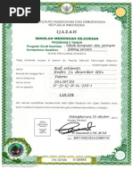 Ijazah SMK | PDF