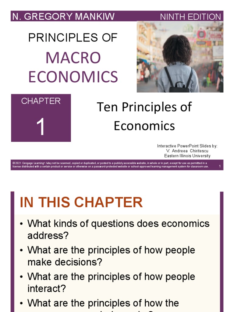 Ch01 - Ten Principles of Economics | PDF | Market (Economics) | Inflation