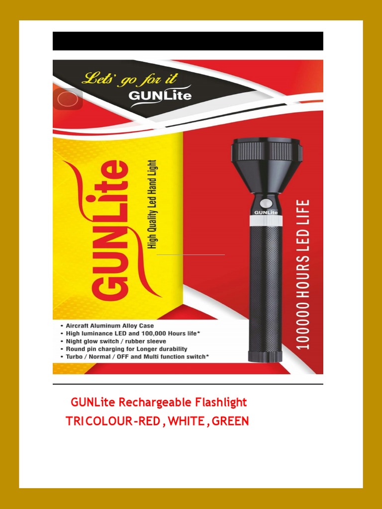 Flag Led Gunlite 1 | PDF