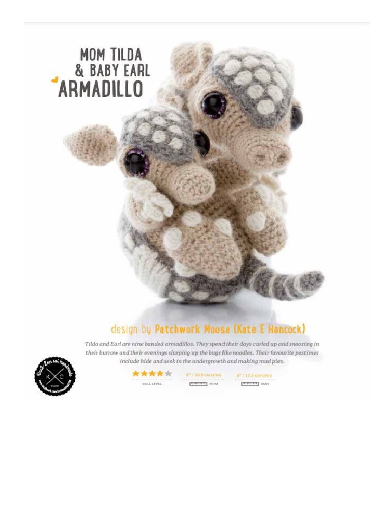 Armadillo Amigurumi | PDF