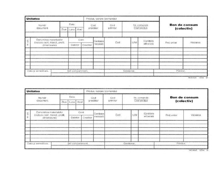 Bon Consum - Model | PDF