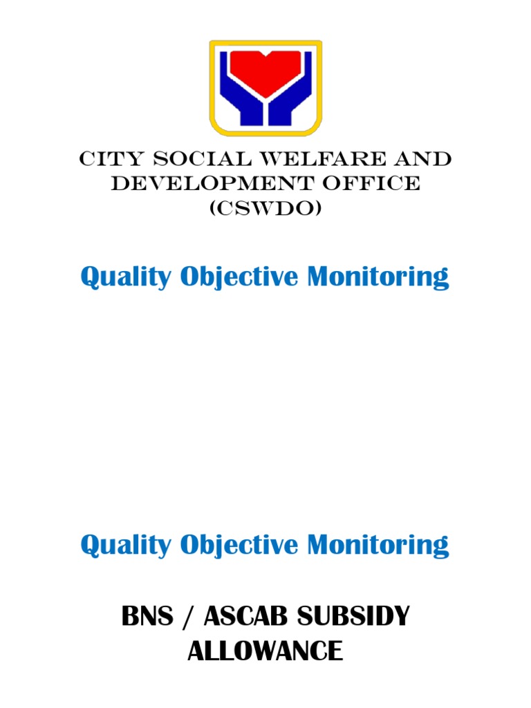 CSWD Quality Objective | PDF