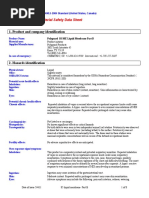 MSDS HW 443 R | PDF | Safety | Occupational Safety And Health