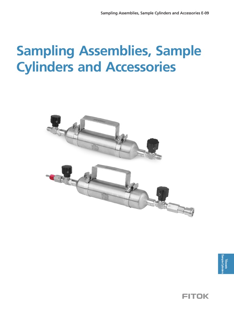 Sampling Assemblies, Sample Cylinders and Accessories EN | PDF | Pipe ...