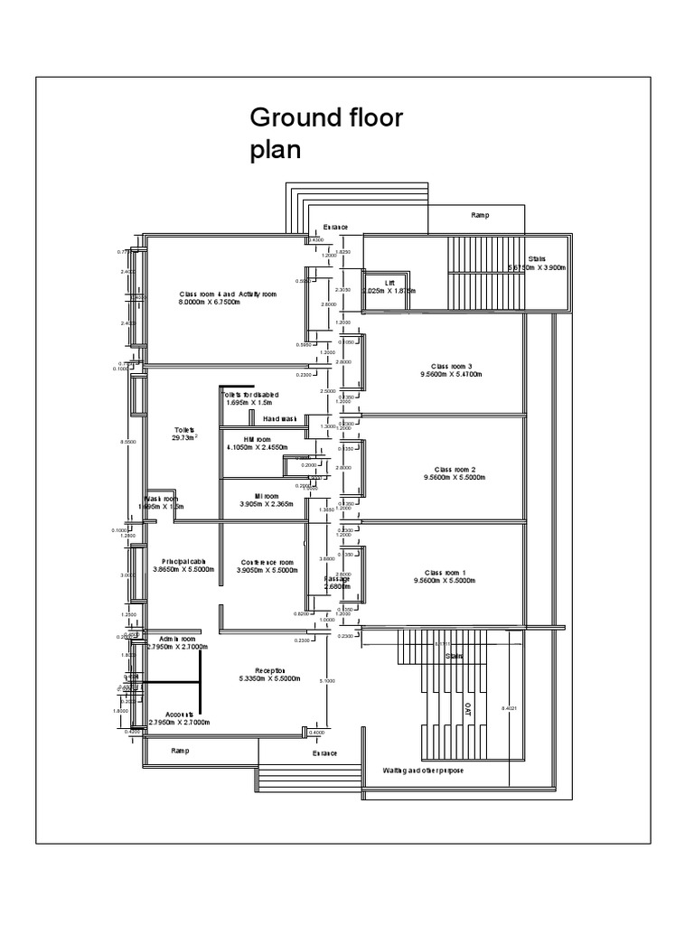 Ground Floor Plan | PDF