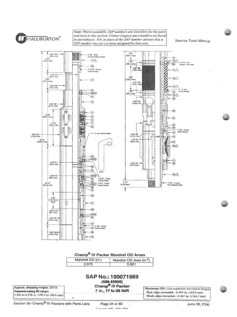 7 CHAMP IV packer Parça Katalog | PDF | Manufactured Goods | Mechanical ...