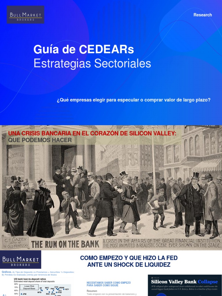Guía de Cedears - Estrategias Por Sectores | PDF | Inflación | Deuda