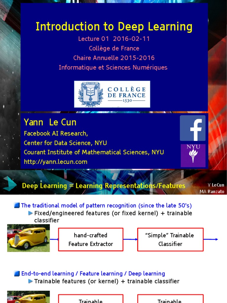 Le Cun Support | PDF | Deep Learning | Artificial Neural Network