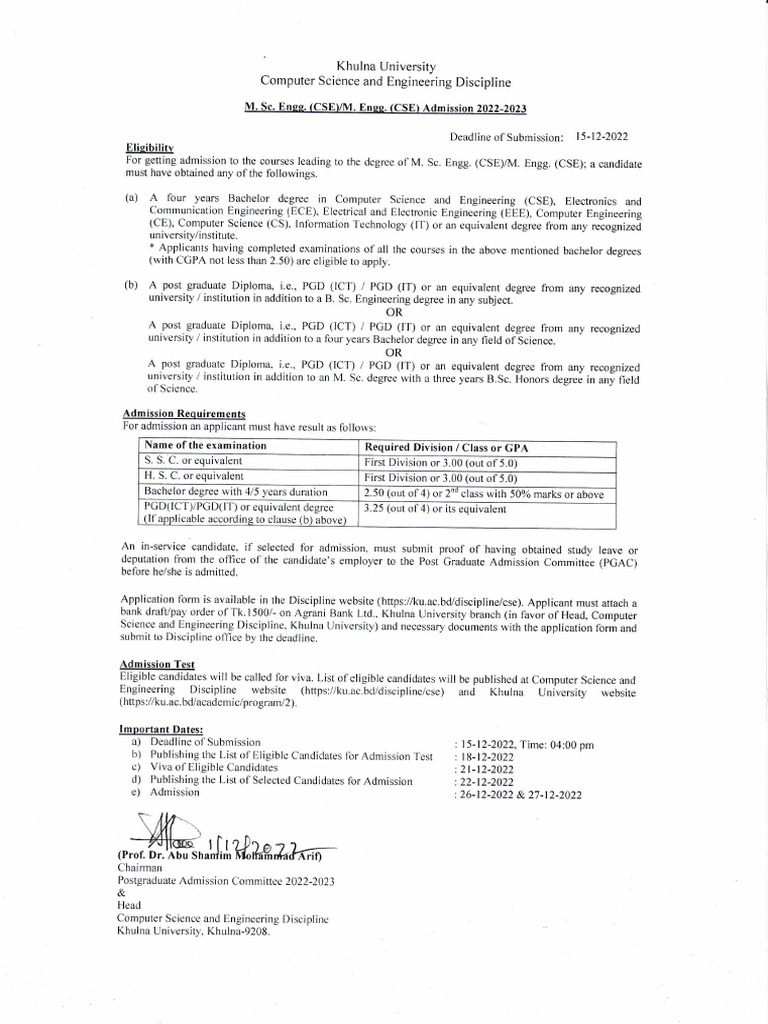 Requirements - & - Application Form | PDF | Academic Degree ...