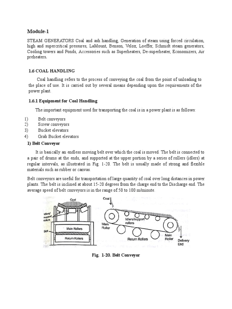 Energy Engineering Notes Module 1 | PDF | Boiler | Heat Exchanger