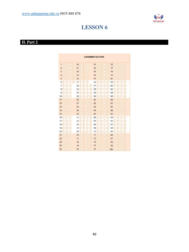 LESSON 6 (P2 - gián tiếp) | PDF