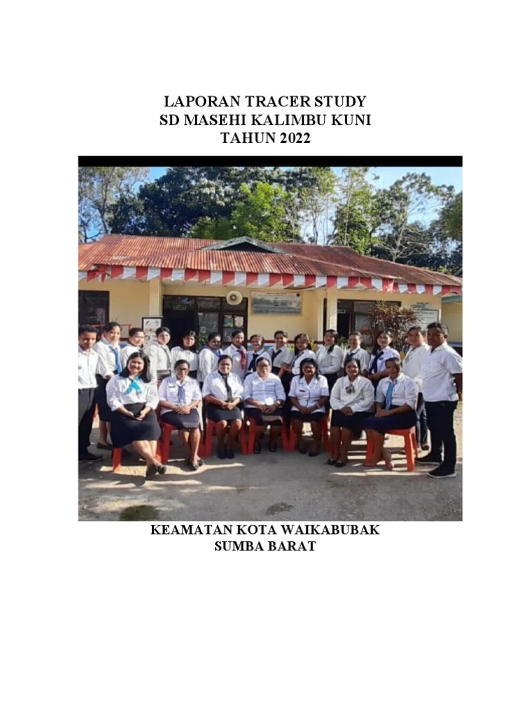 Laporan Tracer Study SD M K Kuni 2022 | PDF | Karier & Perkembangan