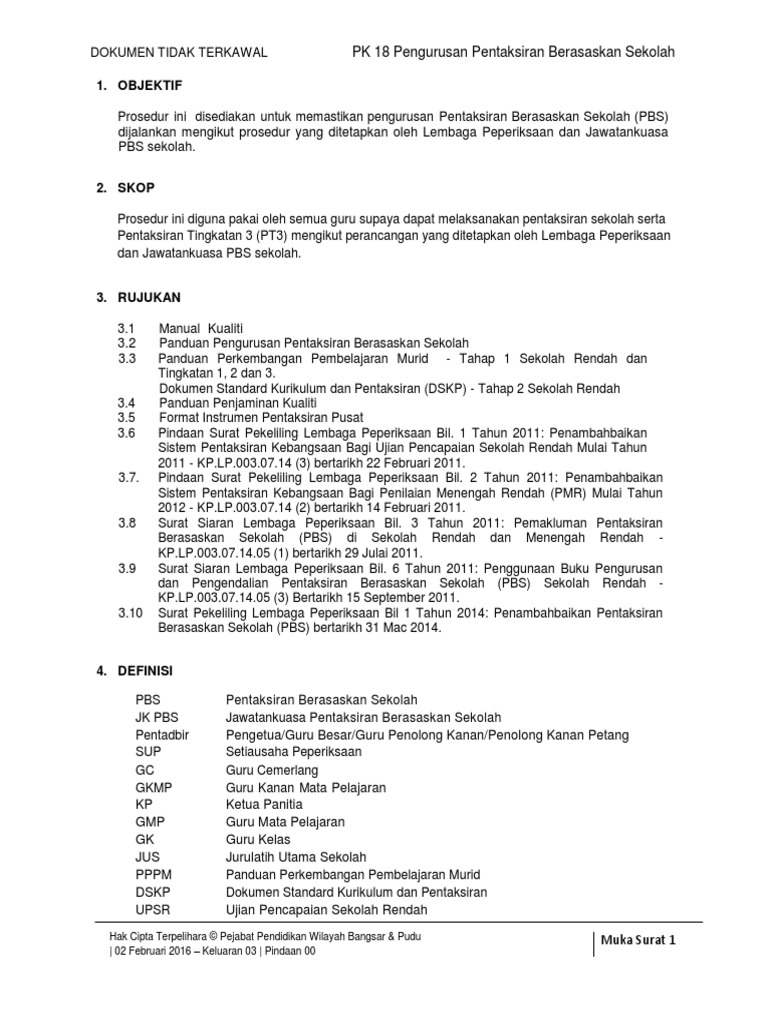 PK 18 Penguruan PBS | PDF