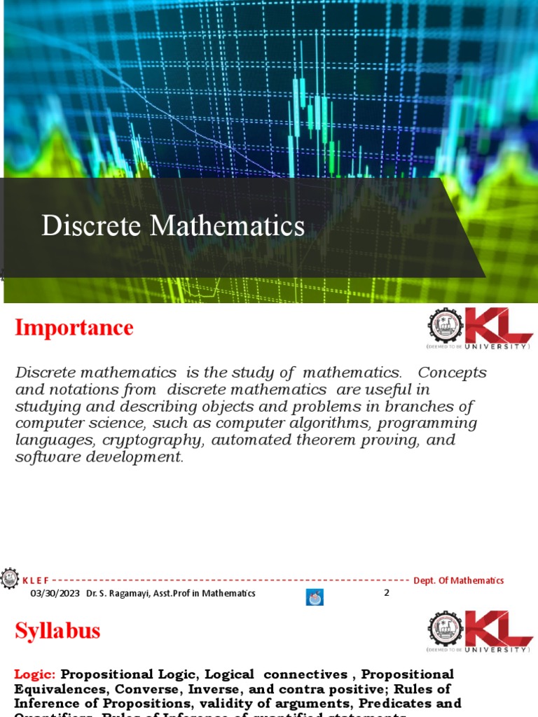 Discrete Mathematics | PDF | Logic | Discrete Mathematics