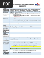 1st DLP in Filipino 9 With Annotation | PDF