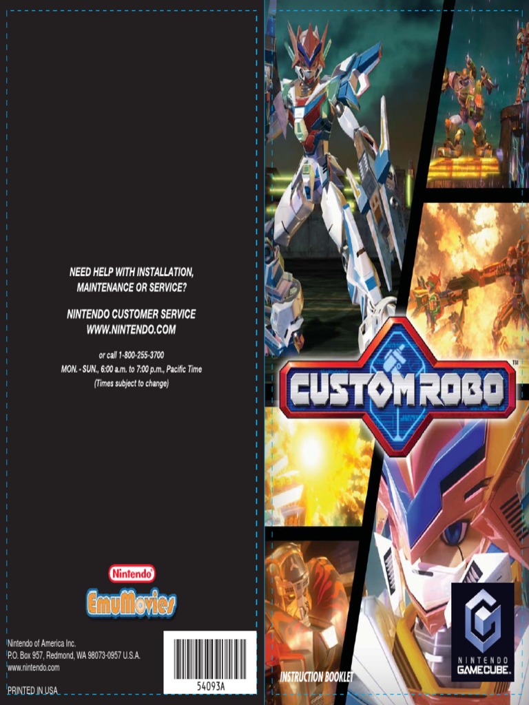 Custom Robo (USA) | PDF | Menu (Computing)