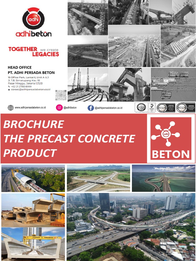 Brochure The Precast Concrete Product: Beton | PDF | Concrete | Precast Concrete