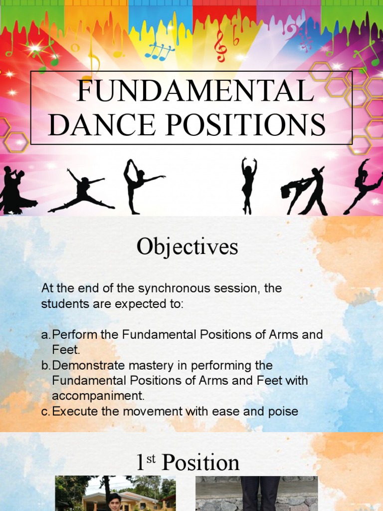 LESSON 2-4 Part 1 Fundamental Positions of Arms and Feet | PDF