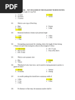 BT JOE Quiz 1a Formworks | PDF | Framing (Construction) | Area