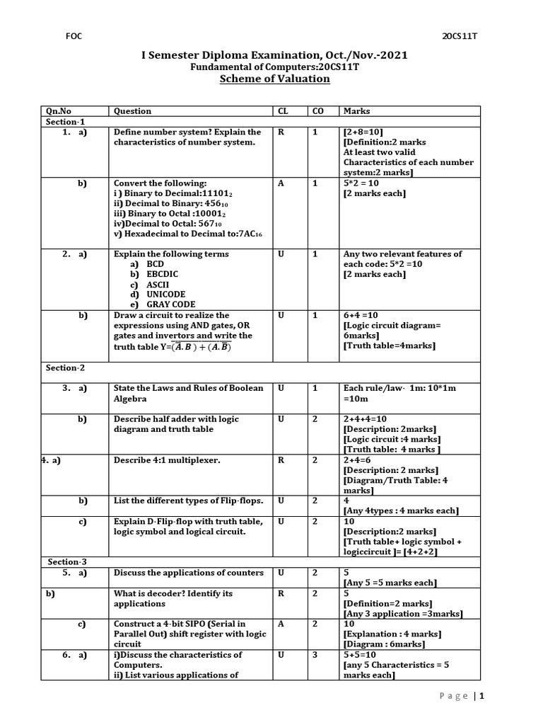 Foc QP 3 | PDF | Computer Data Storage | Computer Network