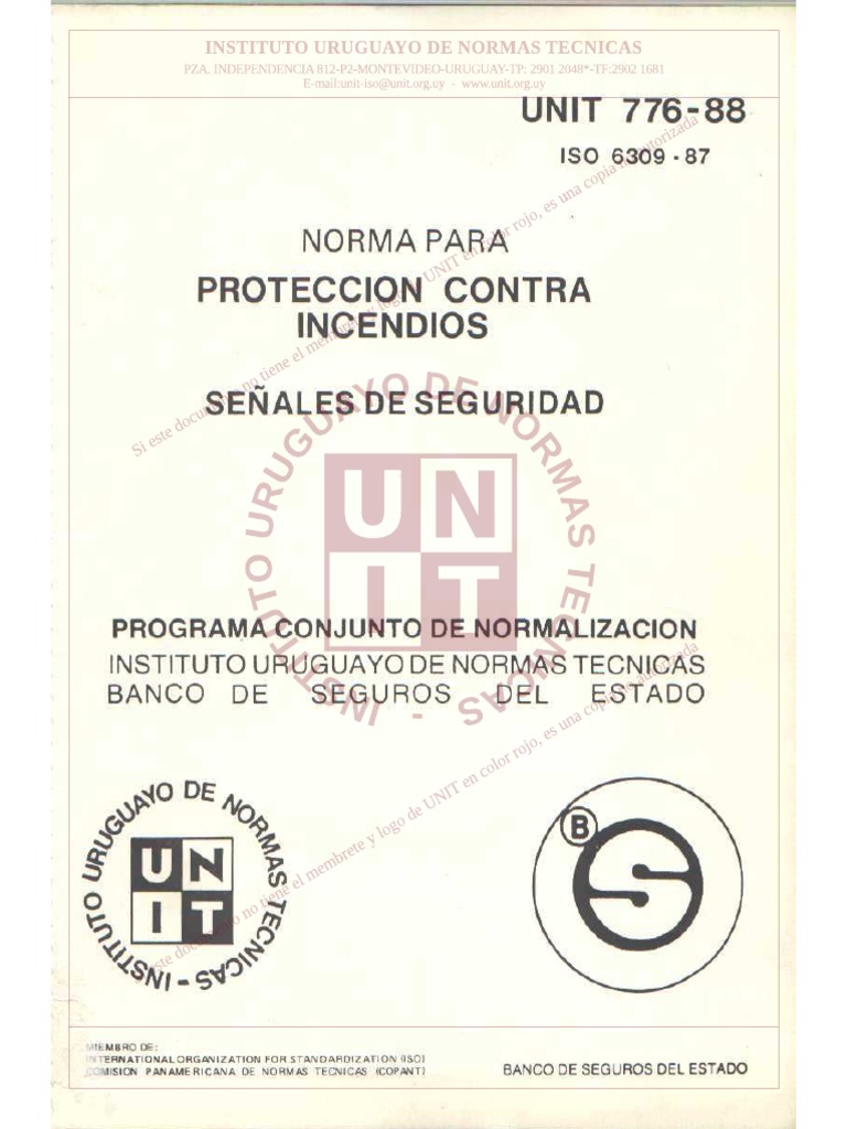 UNIT - 776 Protección Contra Incendios | PDF