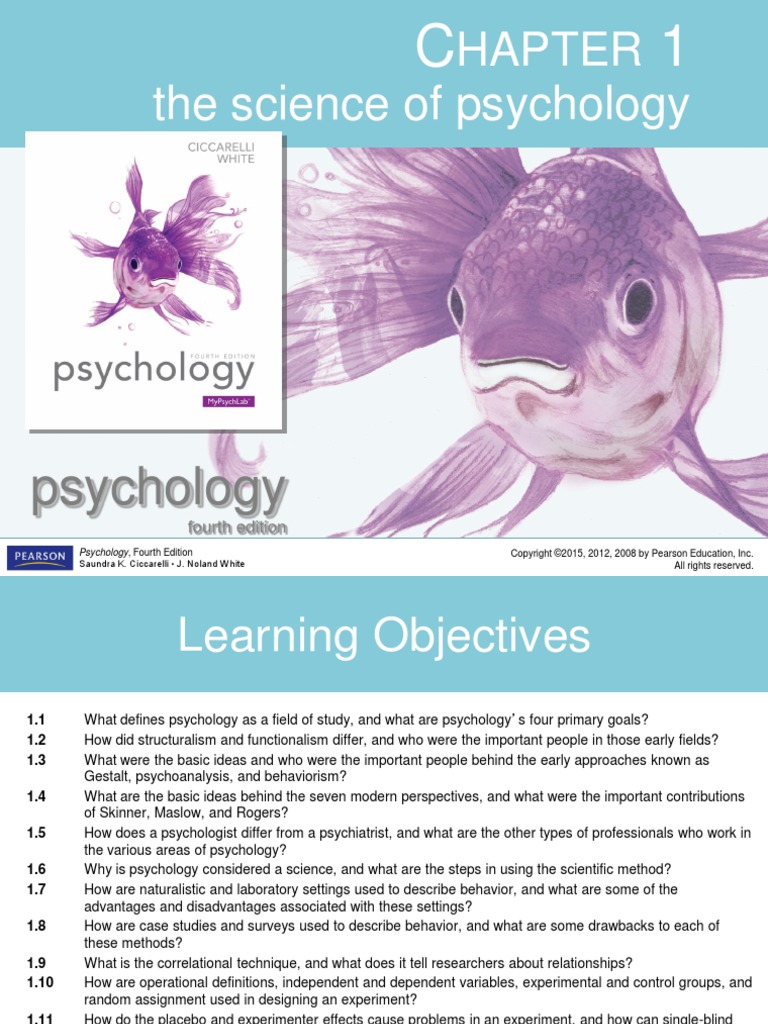 CH1 - The Science of Psychology | PDF | Psychology | Cognition