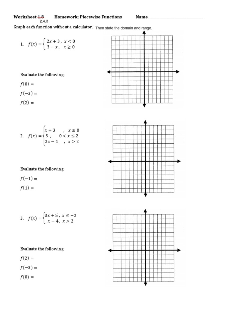 Piecewise | PDF