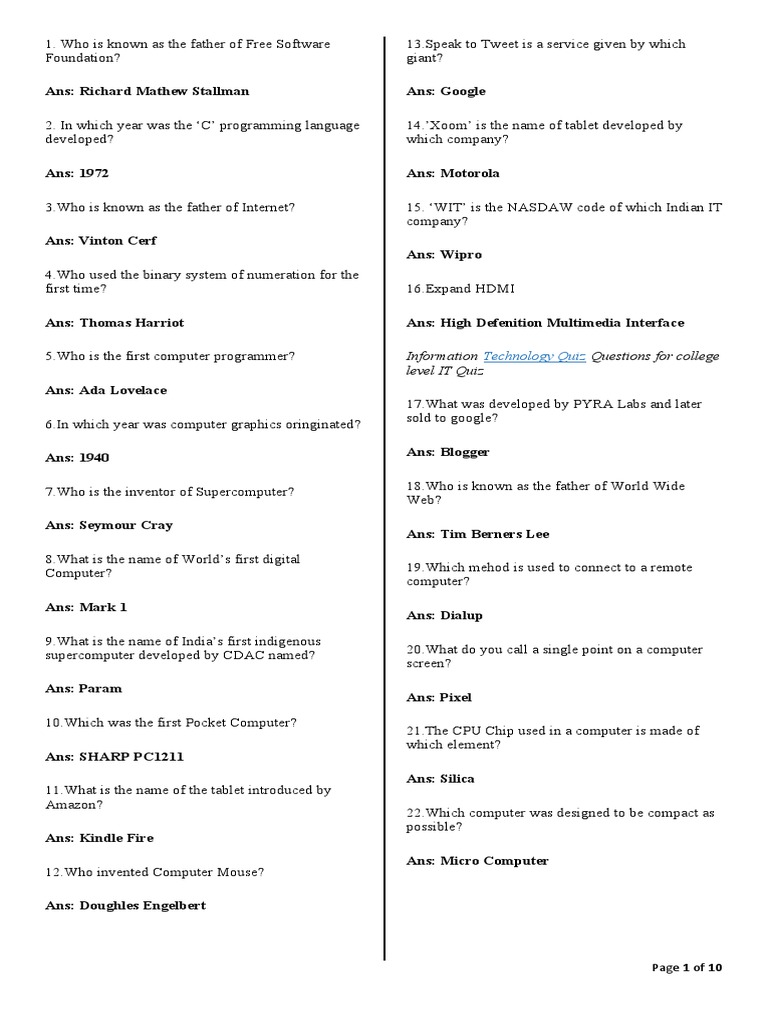 ITQUIZBEE Reviewer | PDF | Computer Network | Operating System