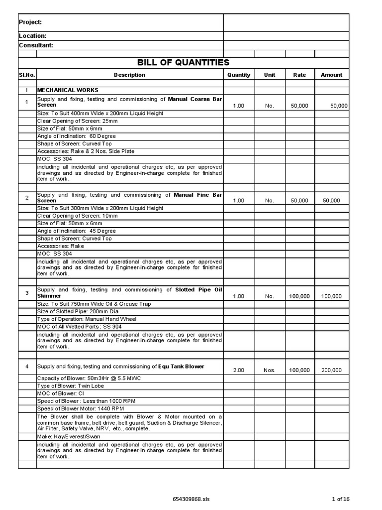 STP Mechanical | PDF | Pump | Pipe (Fluid Conveyance)