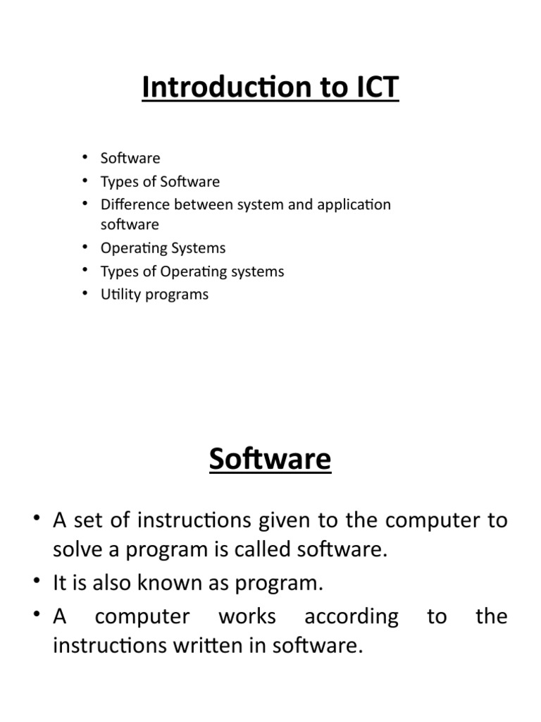 Software and Its Types-Week 2-A | PDF | Operating System | Graphical ...