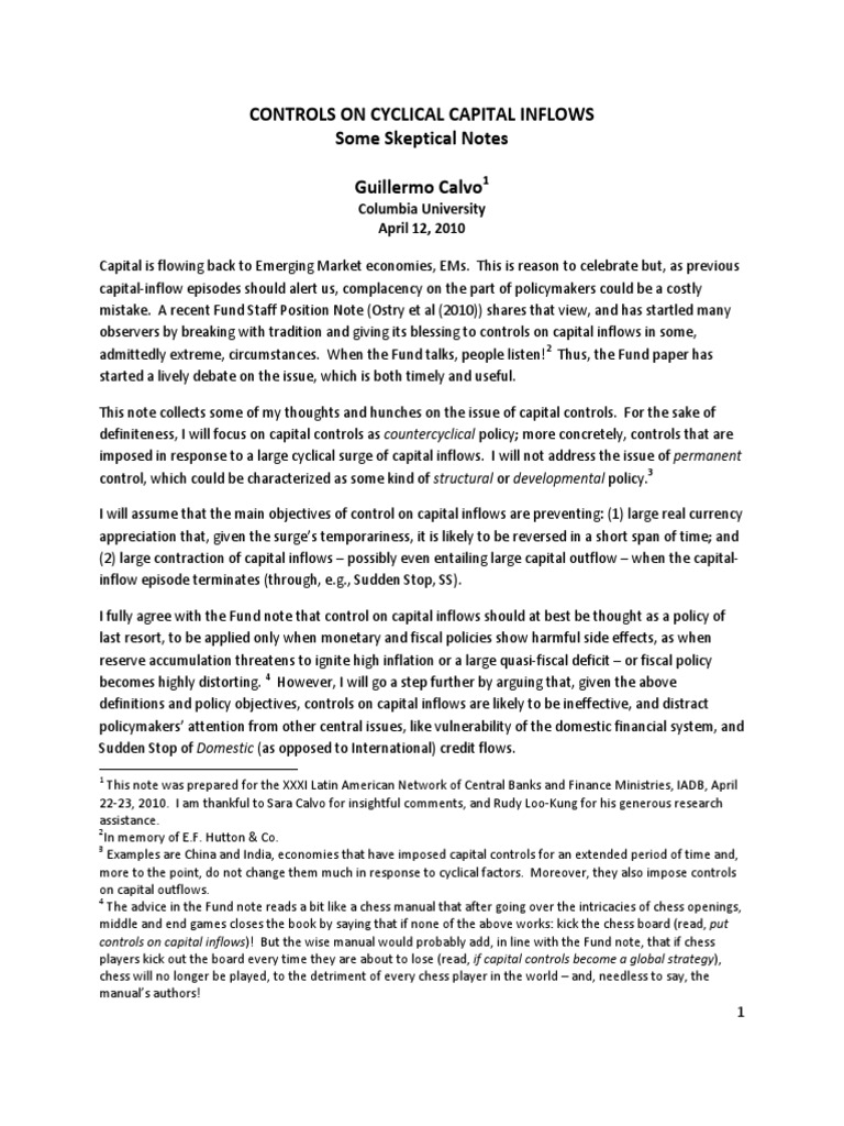 Aav 1024 | PDF | Capital Control | Capital Account