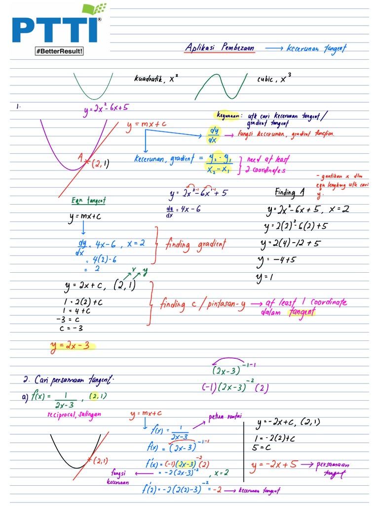 Addmath Note F5 B 25 March | PDF
