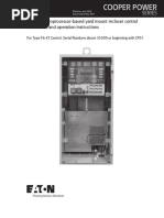 CBC 8000 Capacitor Bank Control Instructions Mn916001en | PDF ...