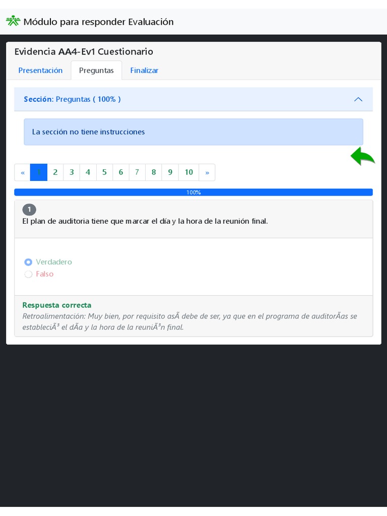 AA4-Ev1 Cuestionario. AUDITORIA | PDF | Auditoría | Cuestionario