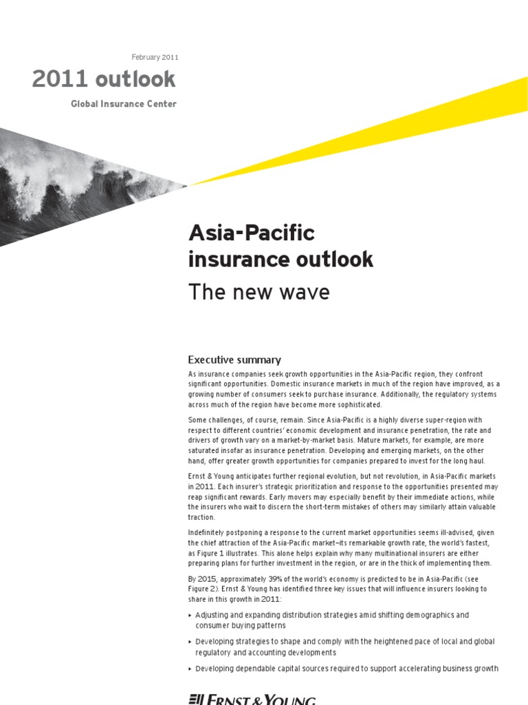 Asia Pacific Insurance Outlook | PDF | Insurance | International ...
