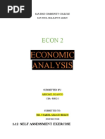 CSEC Economics Syllabus | PDF | Supply And Demand | Balance Of Payments