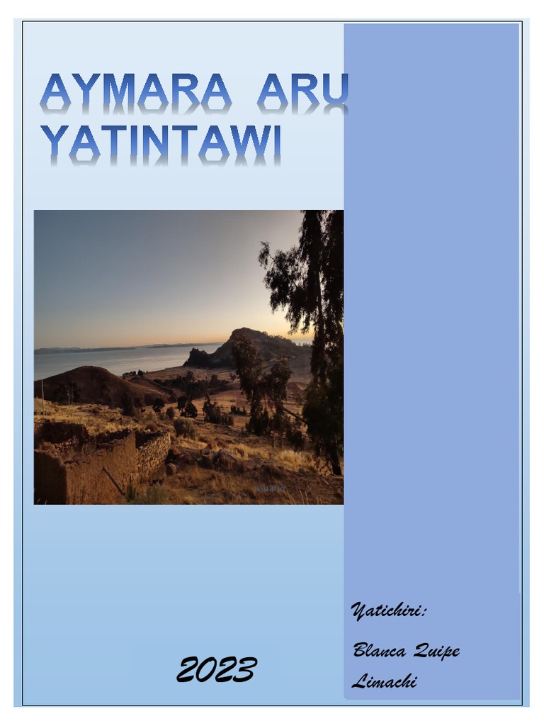 Texto Aymara | PDF | Lingüística | Familias de idiomas