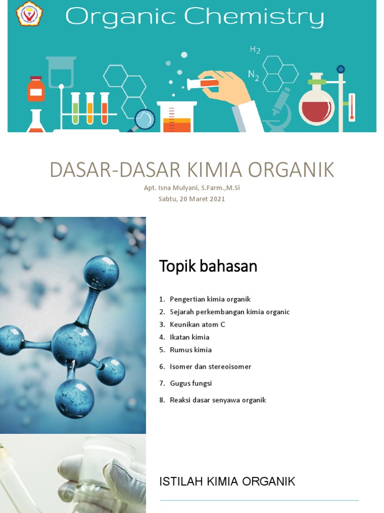 Dasar-Dasar Kimia Organik New | PDF