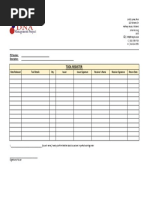 TLB Daily Inspection Checklist | PDF | Vehicles | Manufactured Goods