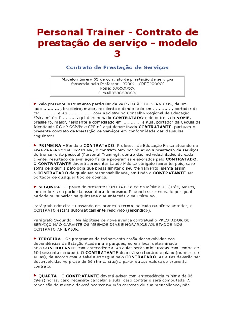 Personal Trainer | PDF | Tempo