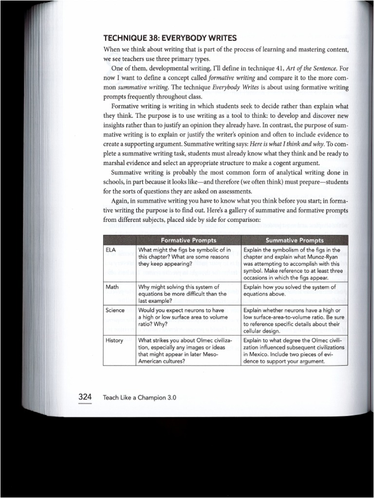 Technique 38 - Everybody Writes | PDF