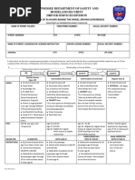 MV 262 | PDF | Driver's License | Driving
