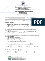 Elementary Quantitative Methods QMI1500 Semesters 1 and 2: Tutorial ...